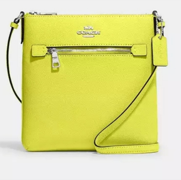 Coach | Bags | Coach Leather Mini Rowan File Bag Crossbody | Poshmark